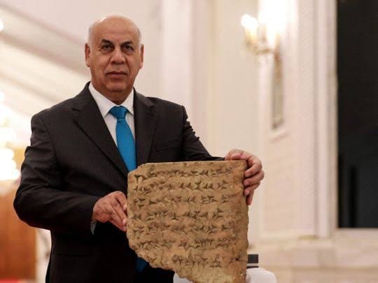 Iraq unveils ancient stone tablet returned by Italy - New York Parrot