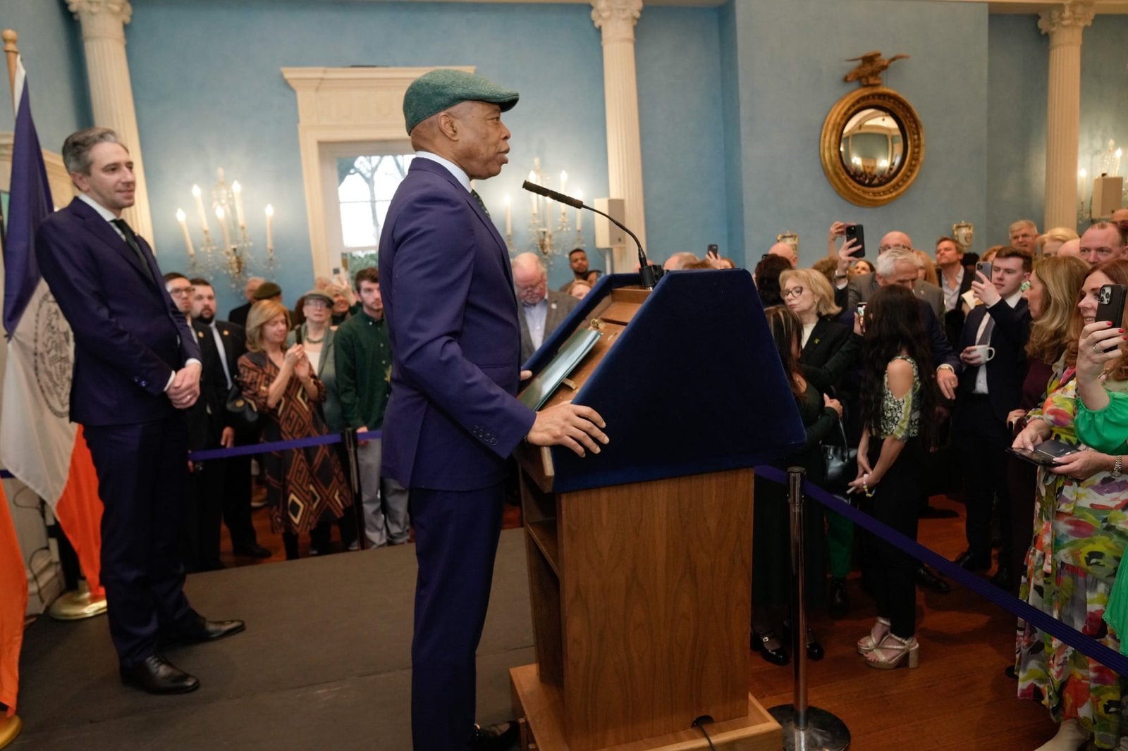 Mayor Adams hosts grand Saint Patrick’s Day celebration at Gracie ...